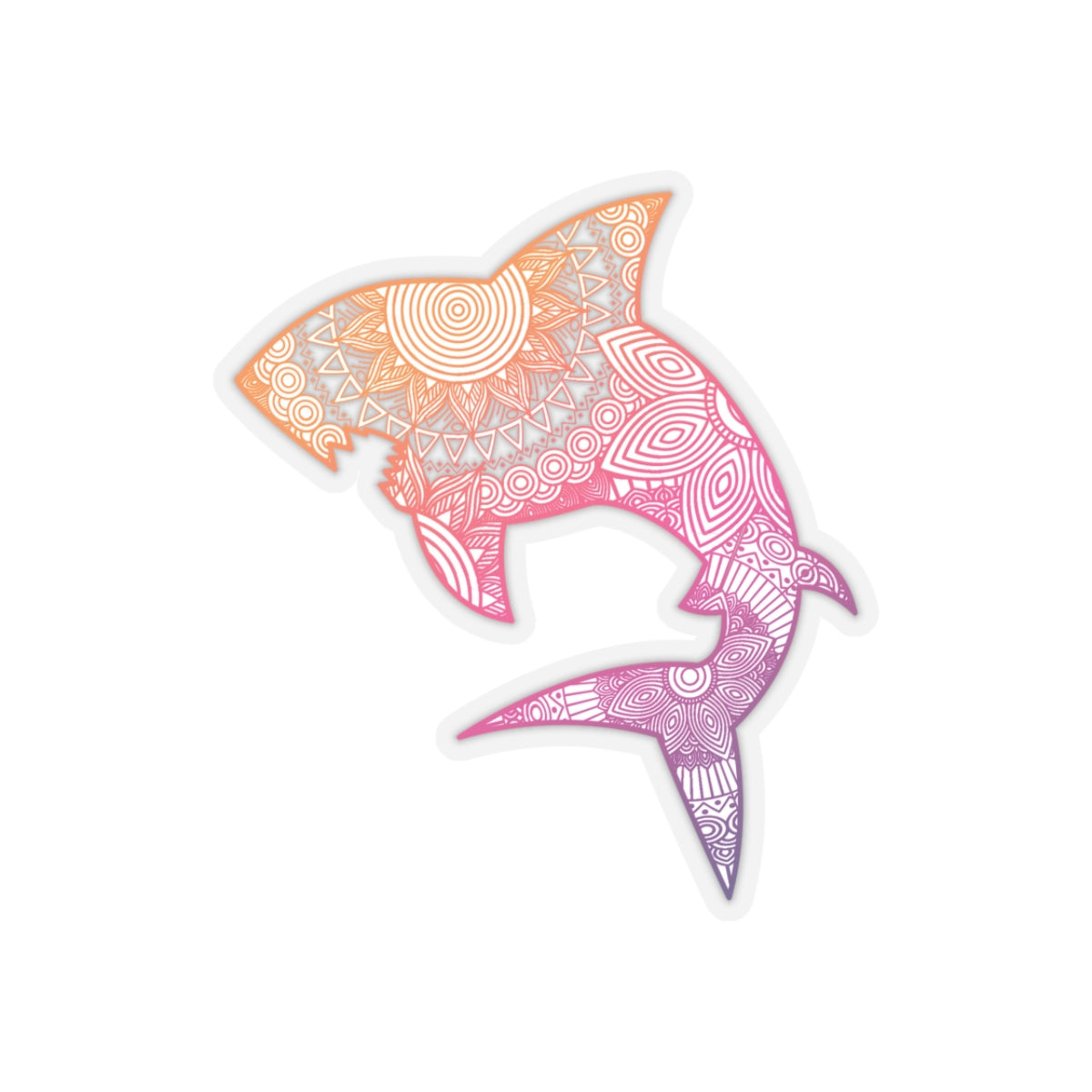 Sticker - Shark – Danger Charters Island Store