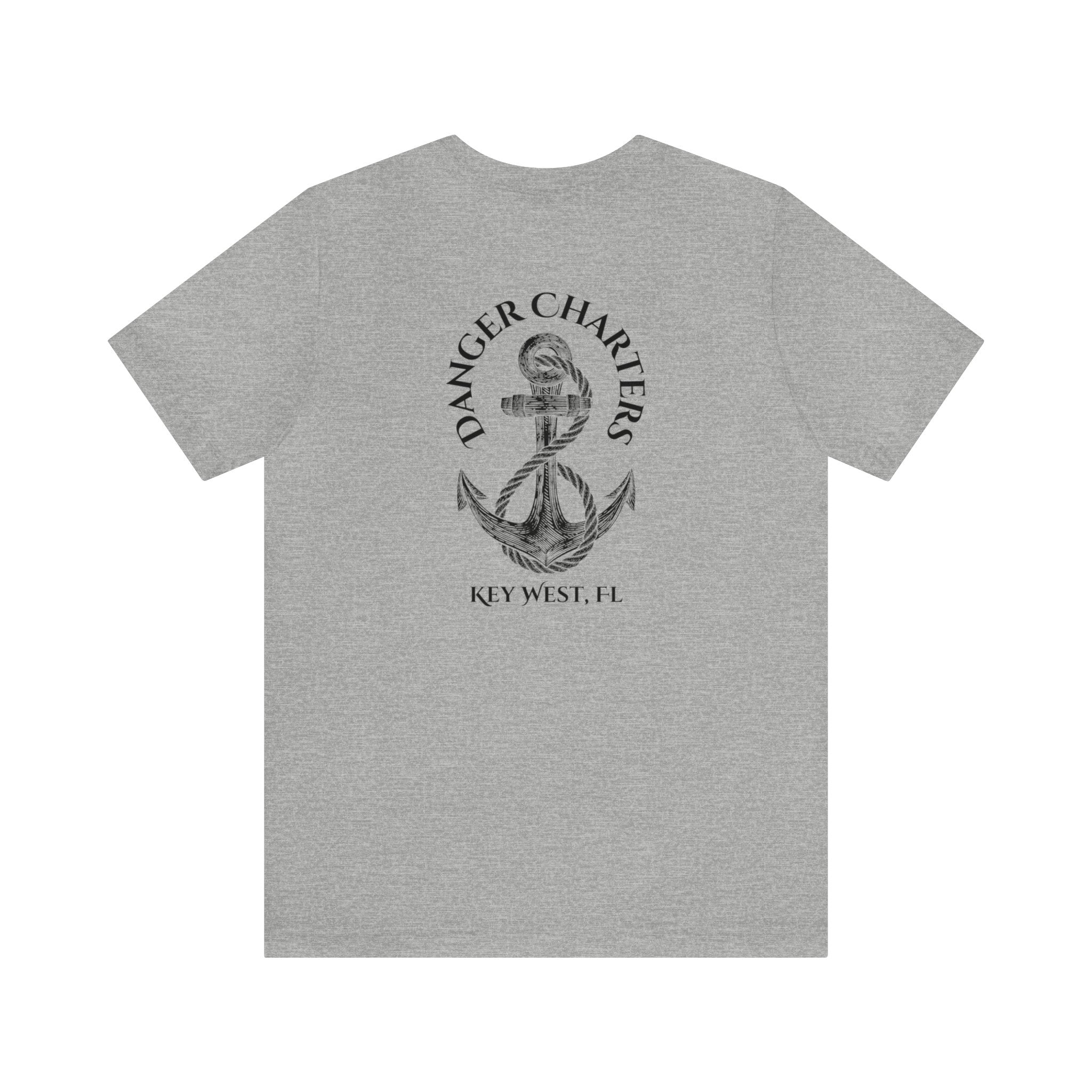 Adult Tee - Danger Charters Anchor – Danger Charters Island Store
