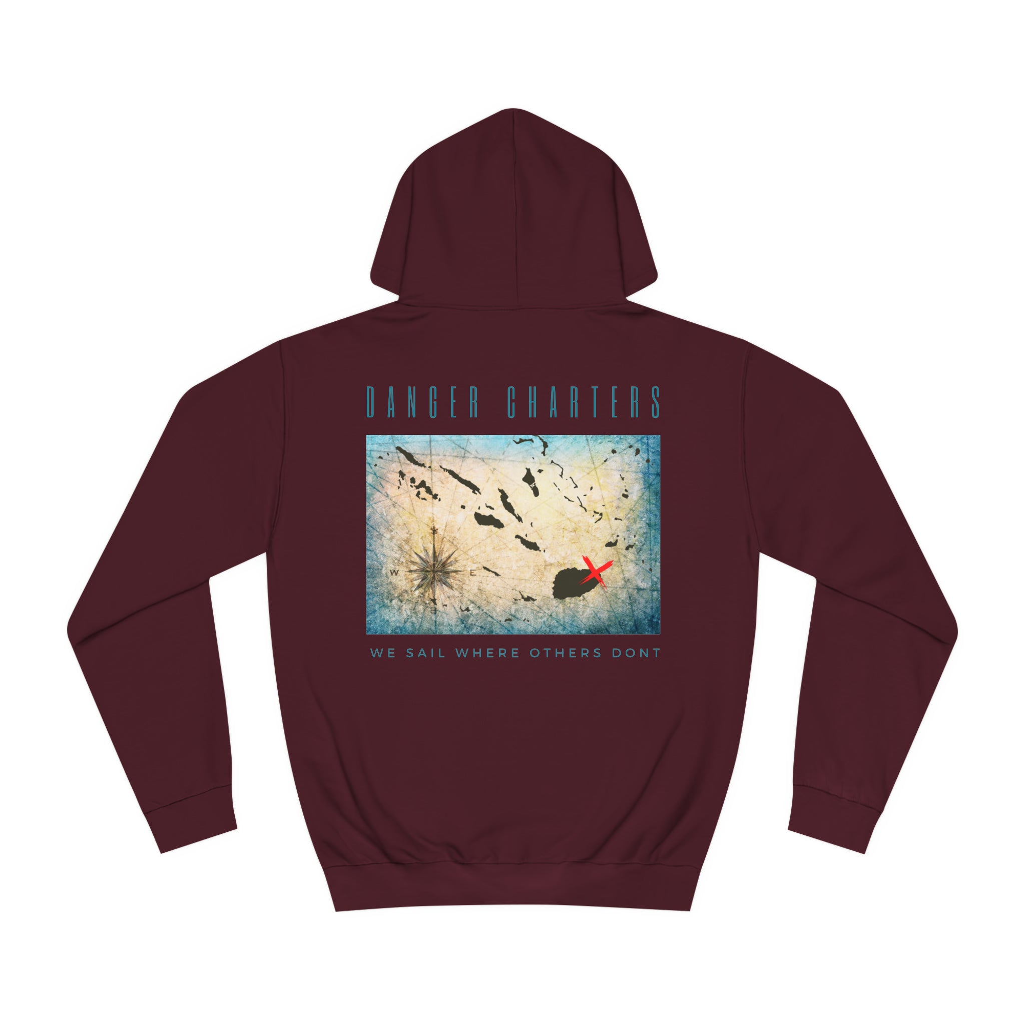 Hoody - Danger's Chart – Danger Charters Island Store