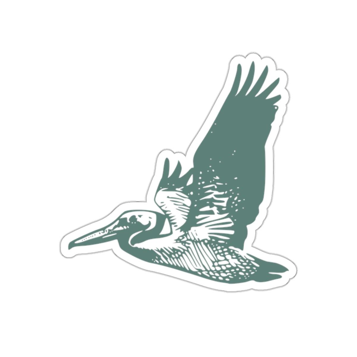 Sticker - Pelican – Danger Charters Island Store